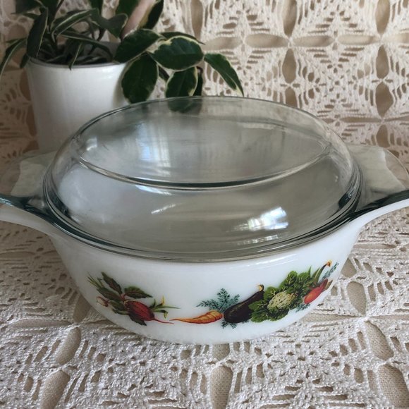 Pyrex | Kitchen | Pyrex England Garden Market Vegtables Dish | Poshmark